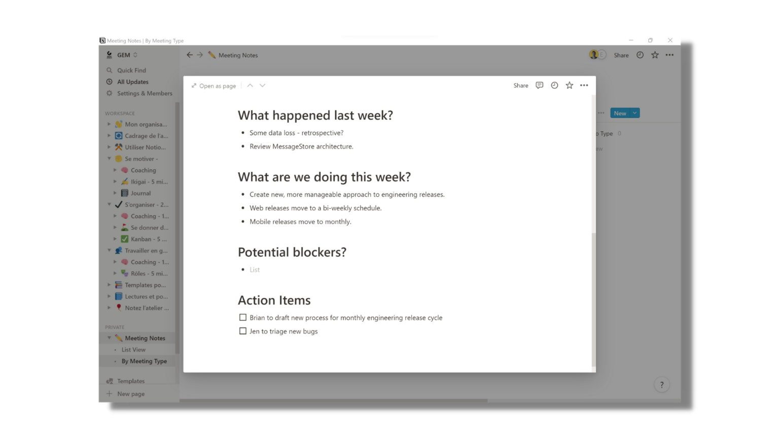 Utiliser Notion.so avec ce guide de démarrage - AlexandreZermati.info